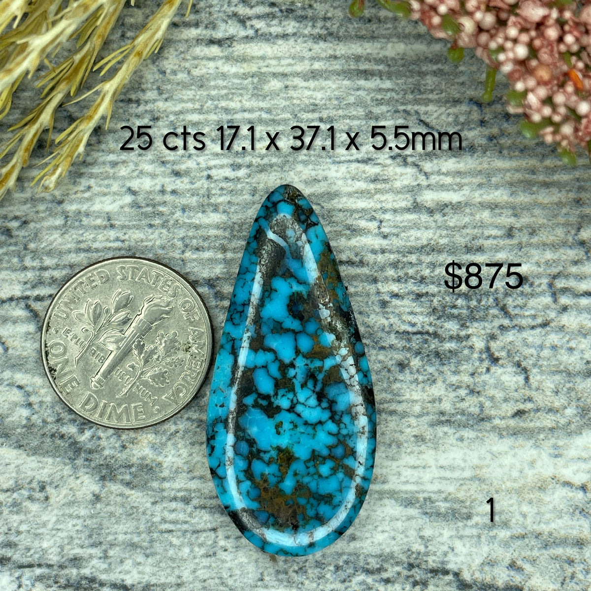 Apache Blue Turquoise AB1 – Otteson Turquoise